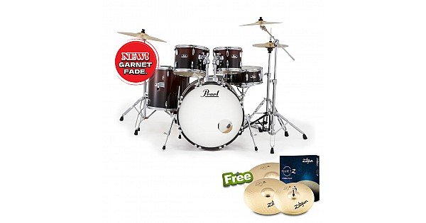 Jual Pearl Roadshow RS525SB/C 5-Piece Drum Set + Cymbals ...